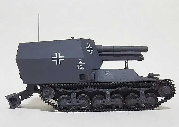 15cm sFH 13/1（Sf）auf GW Lr.s.(f) Sd.Kfz.135/1 完成 | 凍りの梨 - 楽天ブログ