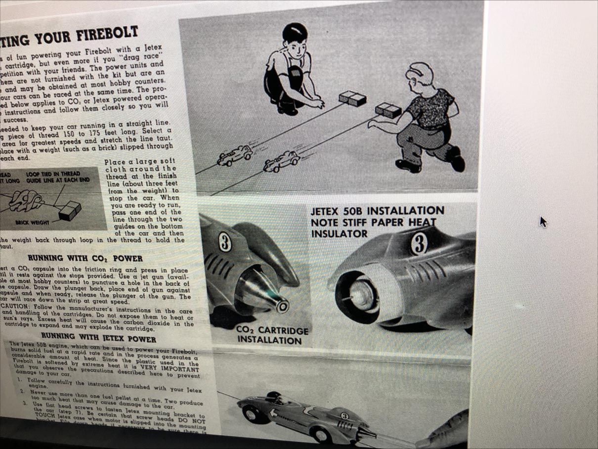 プラモ日記 210 Monogram 1/24 Jet Powered Racer 'Firebolt' | SKYTIMEの好きなモノ ...