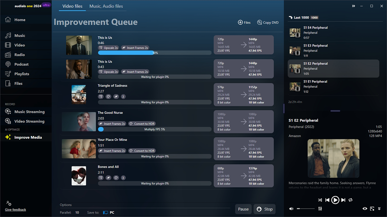 Audials One 2024の変更点についての考察...[ビデオストリーミング編] | ♡ With My Cobby - 楽天ブログ