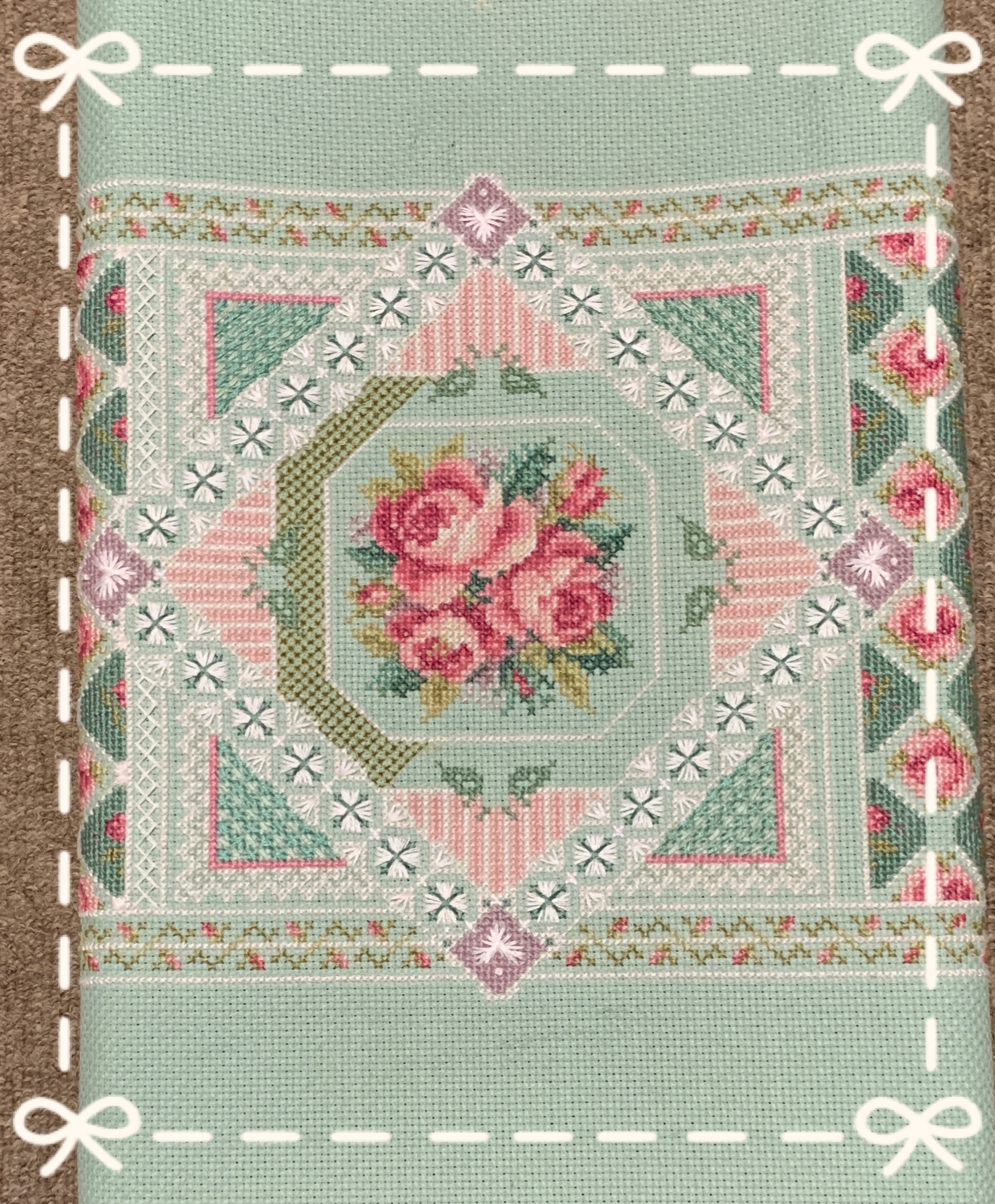 Roses Sampler 3 | ねこけの毛まみれ糸まみれ - 楽天ブログ