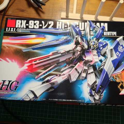 HGUC 1/144 Hi-νガンダム ハイニューガンダム | ガンプラ 素組み 後ハメ レビュー ガンパチ計画 コスモス計画 メタルフィギュア - 楽天ブログ