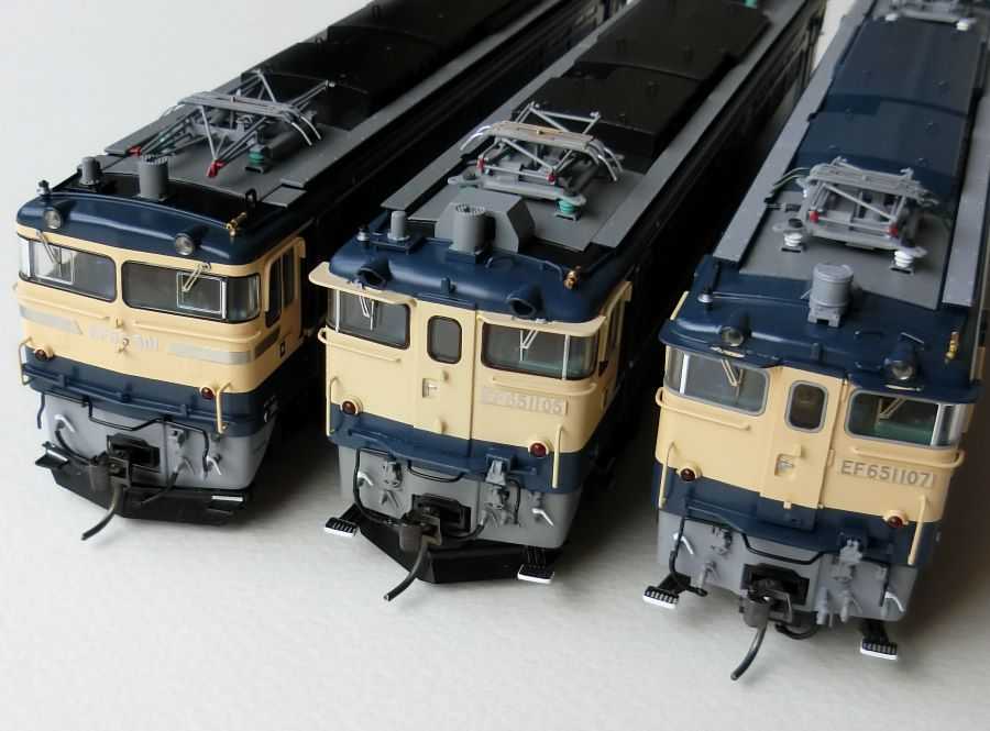 みのわ工房特製加工のEF65を3台お披露目 | HOゲージの世界へようこそ - 楽天ブログ