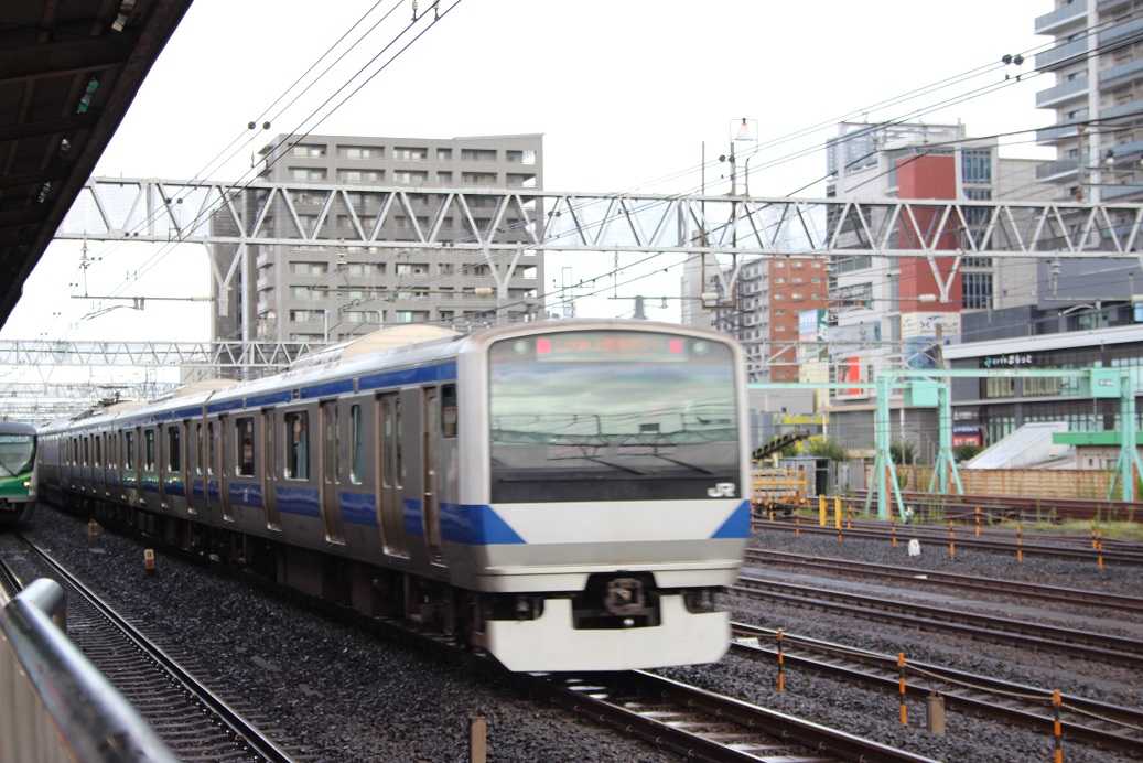【2023/8/27】JR東日本 常磐快速線 1179M E531系カツ483＋405編成 普通 水戸行 | 鉄道ウオッチングのブログ - 楽天ブログ