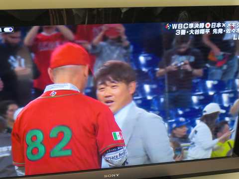 WBC2023 日本xﾒｷｼｺ（TV） | 星とカワセミ好きのブログ - 楽天ブログ