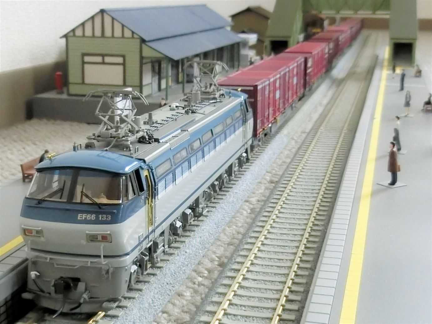 ムサシノモデルのEF66-133号機牽引貨物 | HOゲージの世界へようこそ - 楽天ブログ
