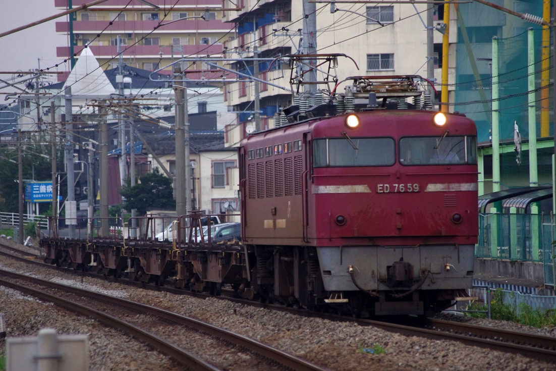 JR貨物 ED76牽引：貨物列車（鹿児島本線） | マル鉄鉄道写真館2 - 楽天ブログ