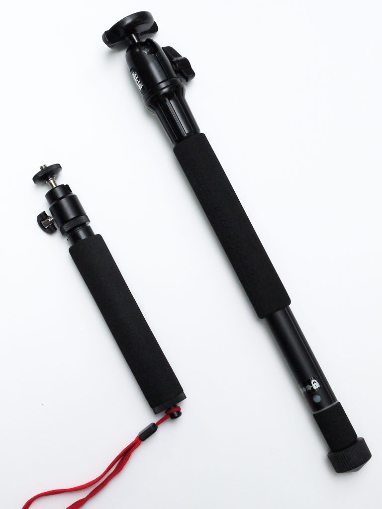 Goliton Compact Camera Extender Handheld Pole Mount Monopod Kit | かめら ...