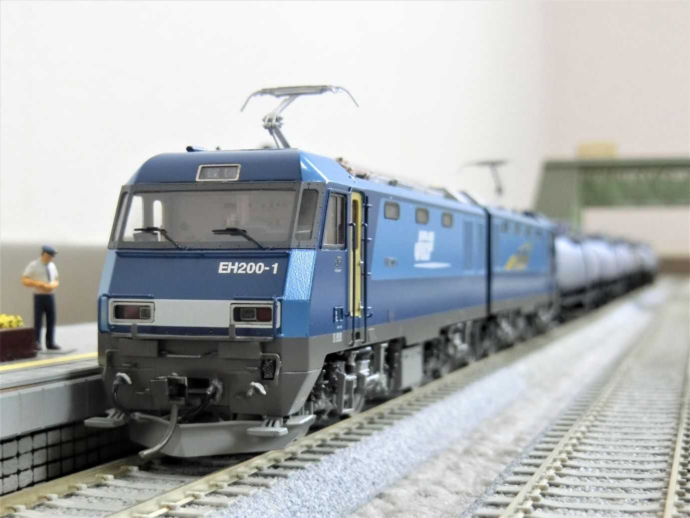 ムサシノのEH200－1号機タキ25000牽引で入線 | HOゲージの世界へようこそ - 楽天ブログ