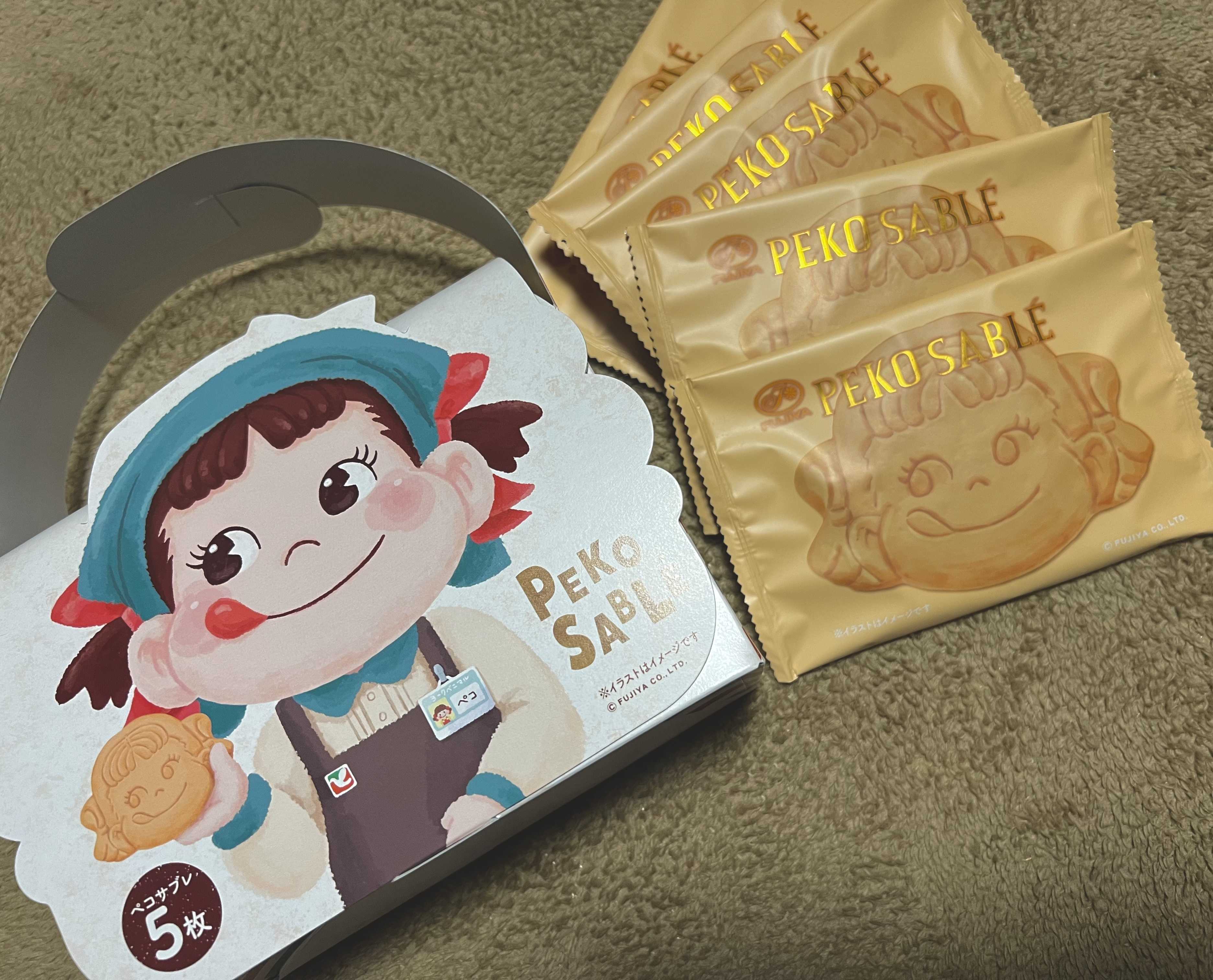 【不二家】ペコちゃんサブレ | miilumake_official - 楽天ブログ