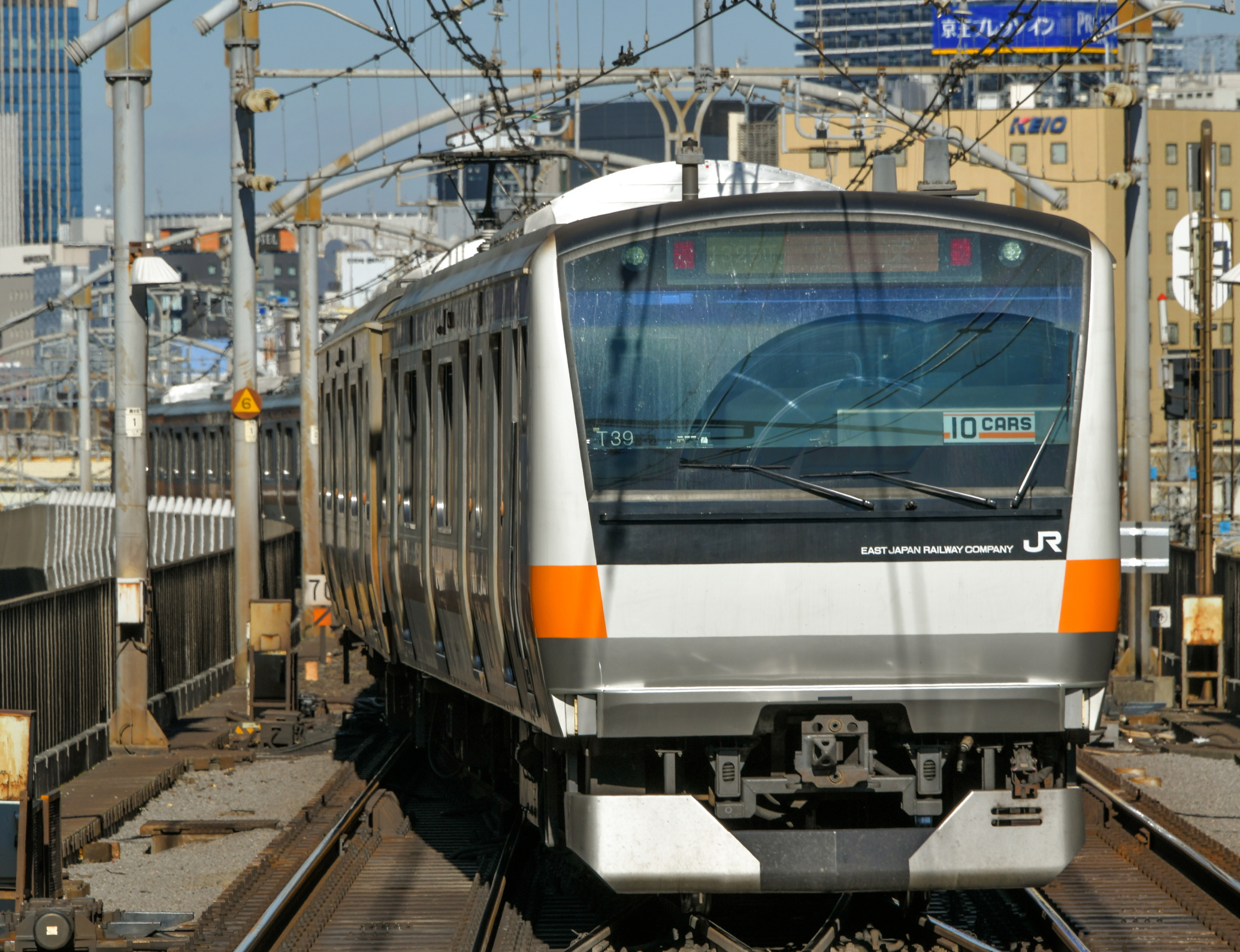 中央快速線E233系10連を記録する | おん鐵 - 楽天ブログ