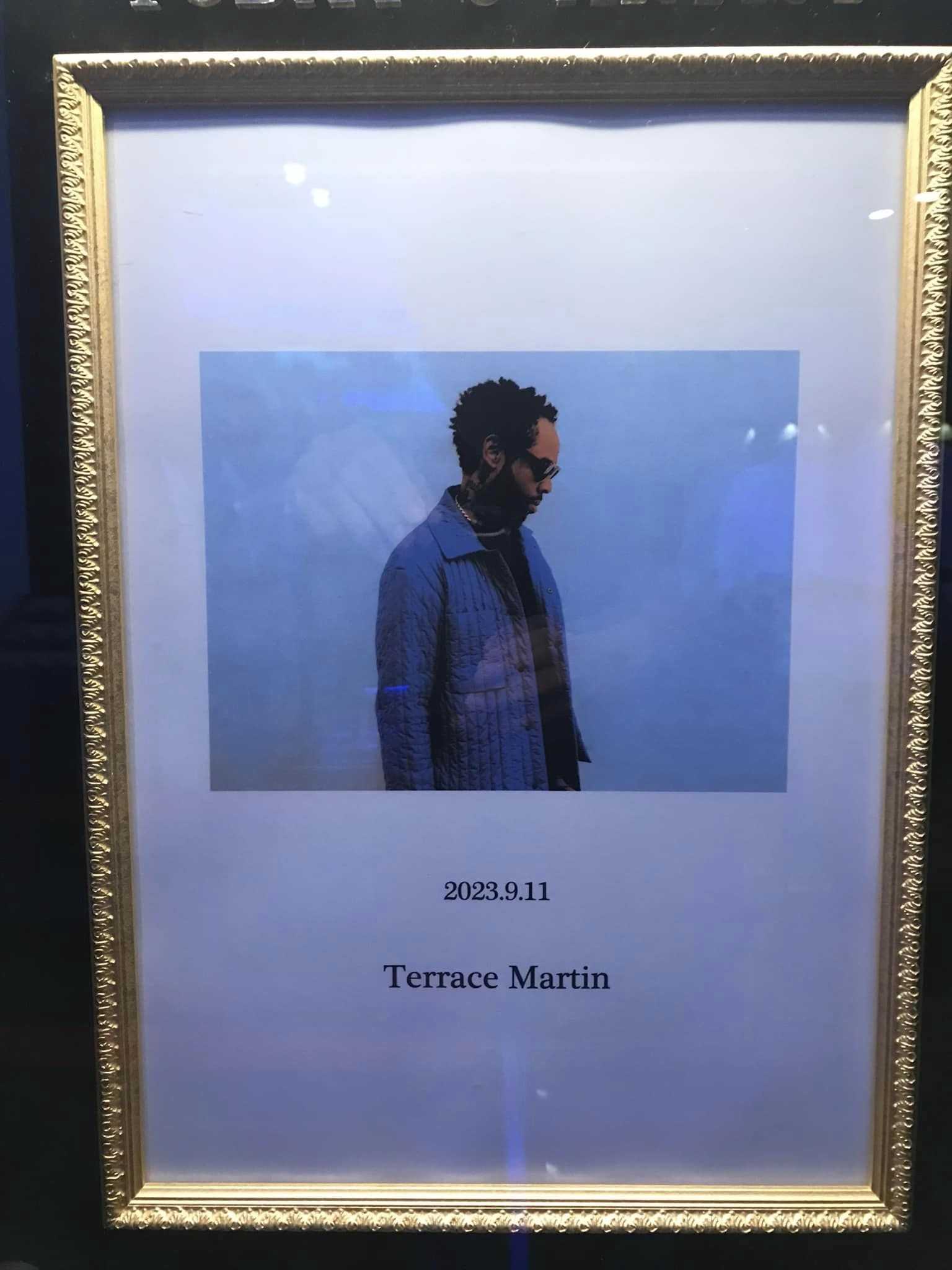 11th.Sep.2023 Mon. 2nd Show Terrace Martin＠Billboard Live YOKOHAMA | ユウ ...