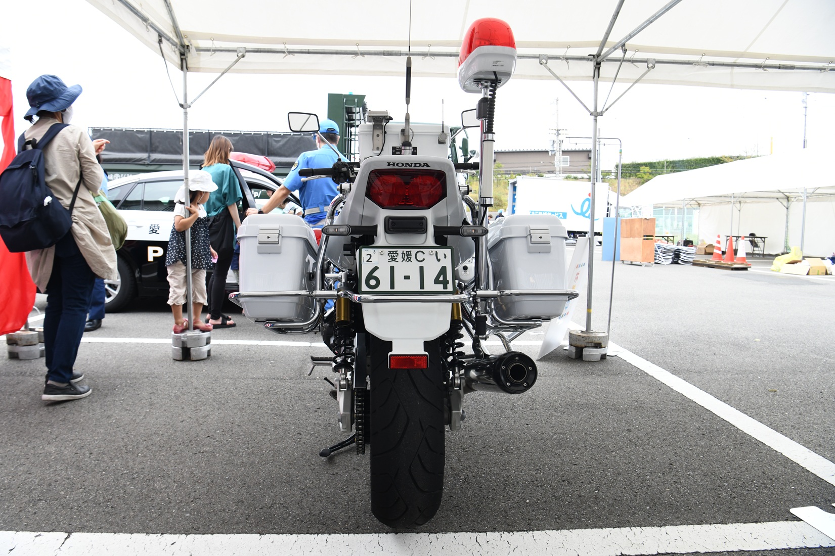 CB1300P白バイ（交通機動隊中予方面隊）その1 | 愛媛県警察車両撮影同好会松山本部 - 楽天ブログ