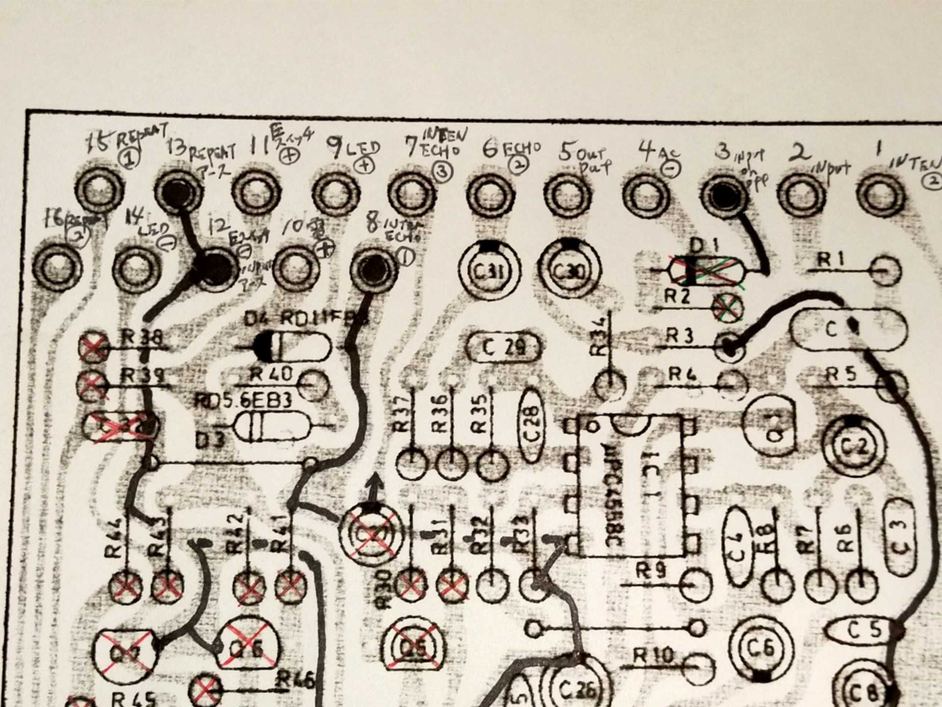 BOSS DM-2 配置について | 平井俊輔 ひつまぶし - 楽天ブログ