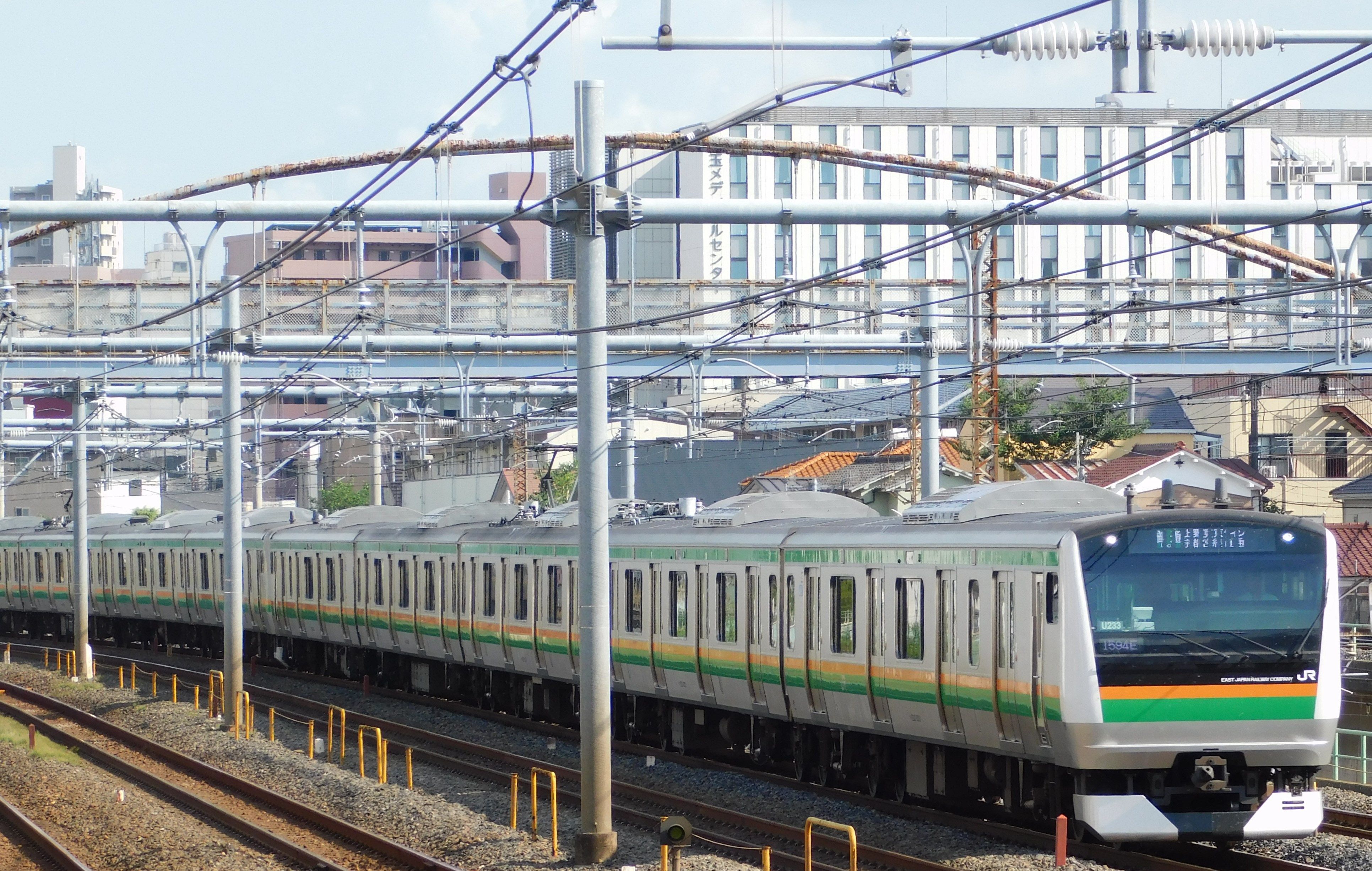 E233系U233編成先頭の1594E普通列車 | arakazu1554のブログ - 楽天ブログ