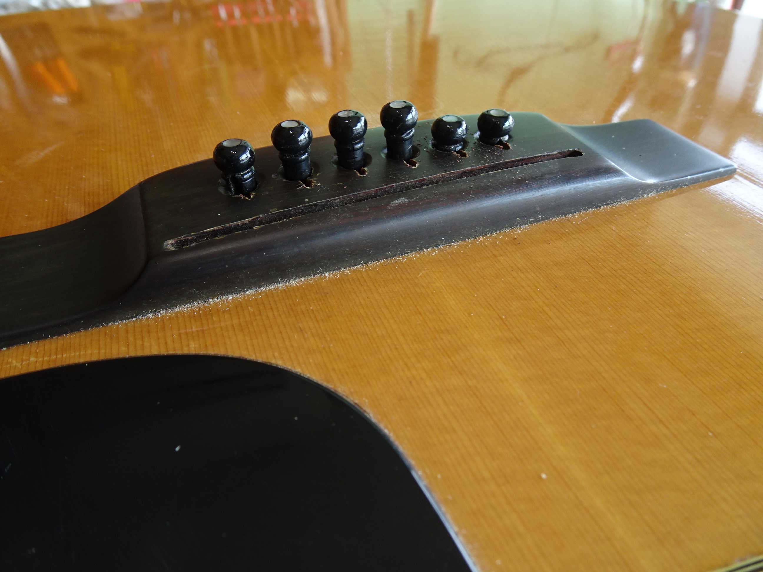 🌸YAMAKI 180 セッティング | 青春のギターリペア K2ギターファクトリー - 楽天ブログ