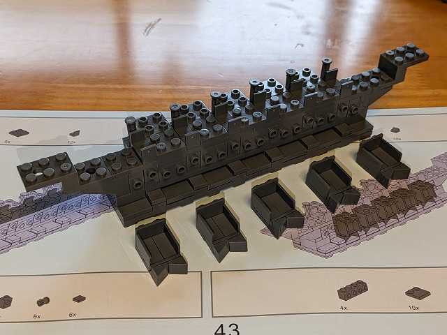 AFM ドイツ軍 80cm 列車砲 Dora 3846パーツ組み立て 「半分まで進んだ」お話 | きょうは なにをしてあそぼうか？ - 楽天ブログ