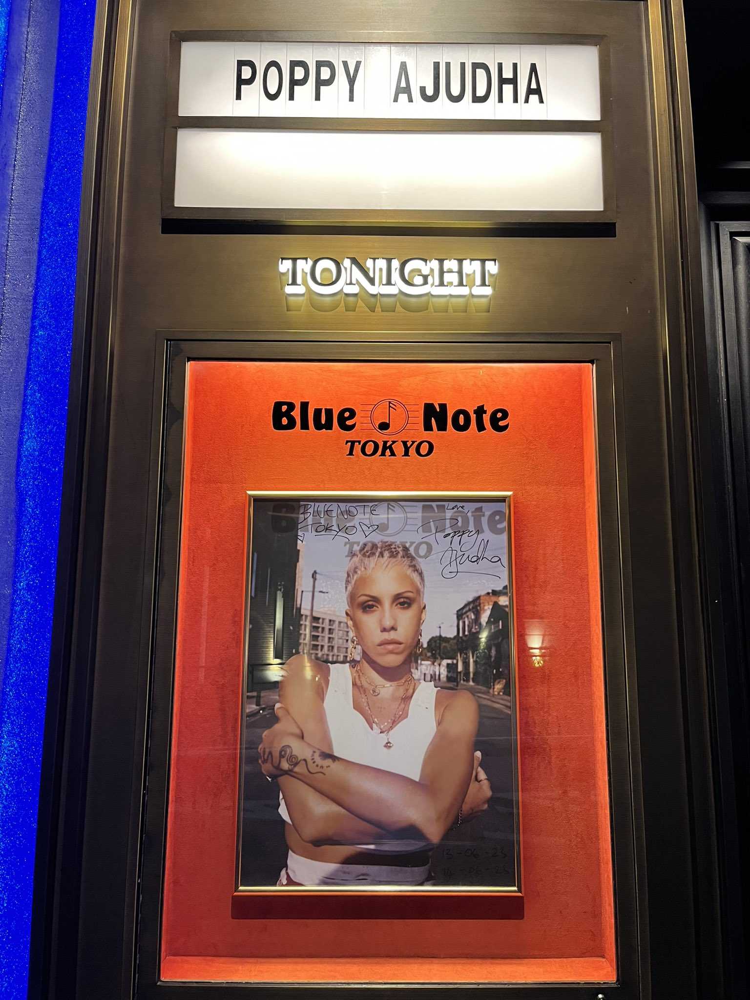 2023 6.14 wed. 2nd Show POPPY AJUDHA@BLUE NOTE TOKYO | ユウ君パパのJAZZ三昧日記 ...