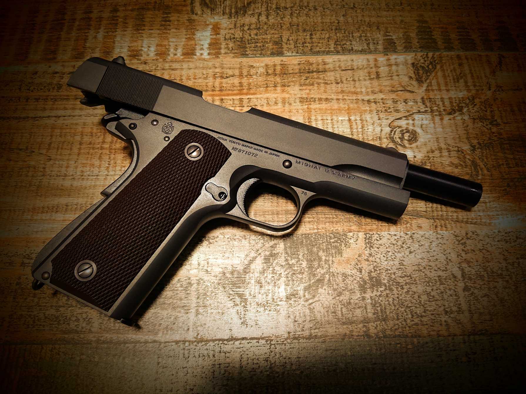 Tokyo MARUI Colt M1911A1 U.S.ARMY ① | POKERFACE 5 - 楽天ブログ