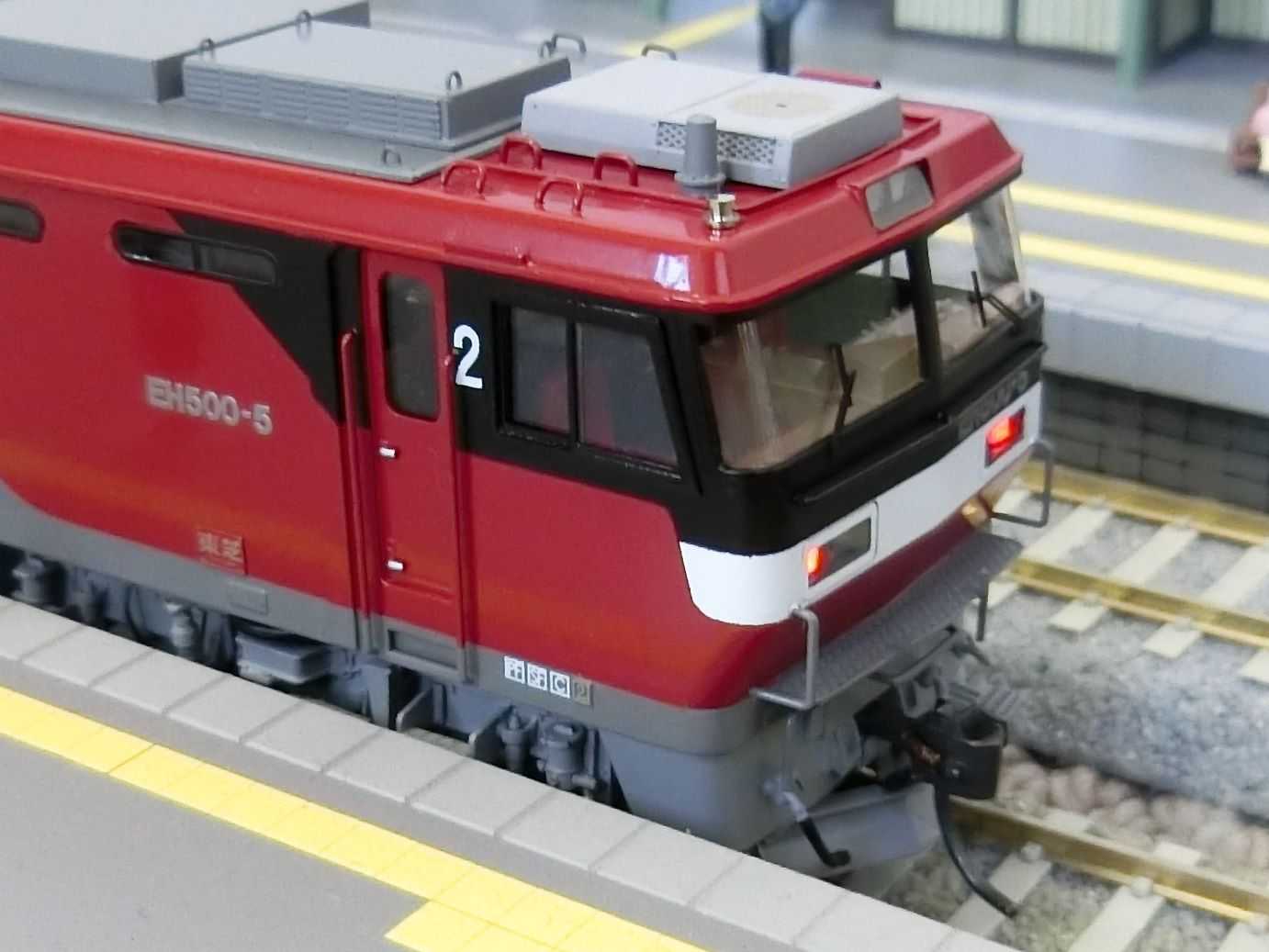 半年ぶりの天賞堂のEH500-5号機二次型です。 | HOゲージの世界へようこそ - 楽天ブログ