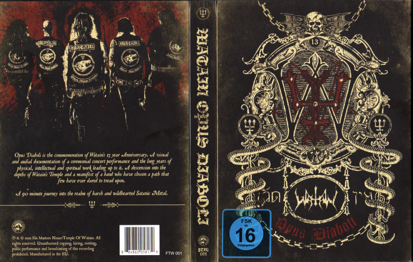 Watain『Opus Diaboli』/LIVE DVD＆CD | おじなみの日記 - 楽天ブログ