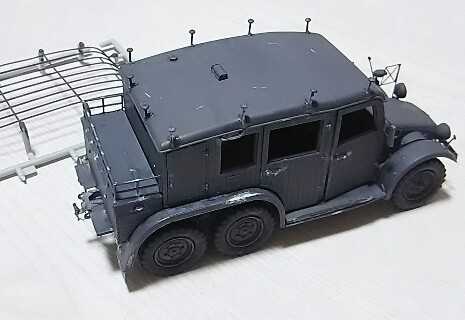 ドイツ軍 クルップ・プロッツェKfz.19無線指揮車 組立作業8日目 | 凍りの梨 - 楽天ブログ