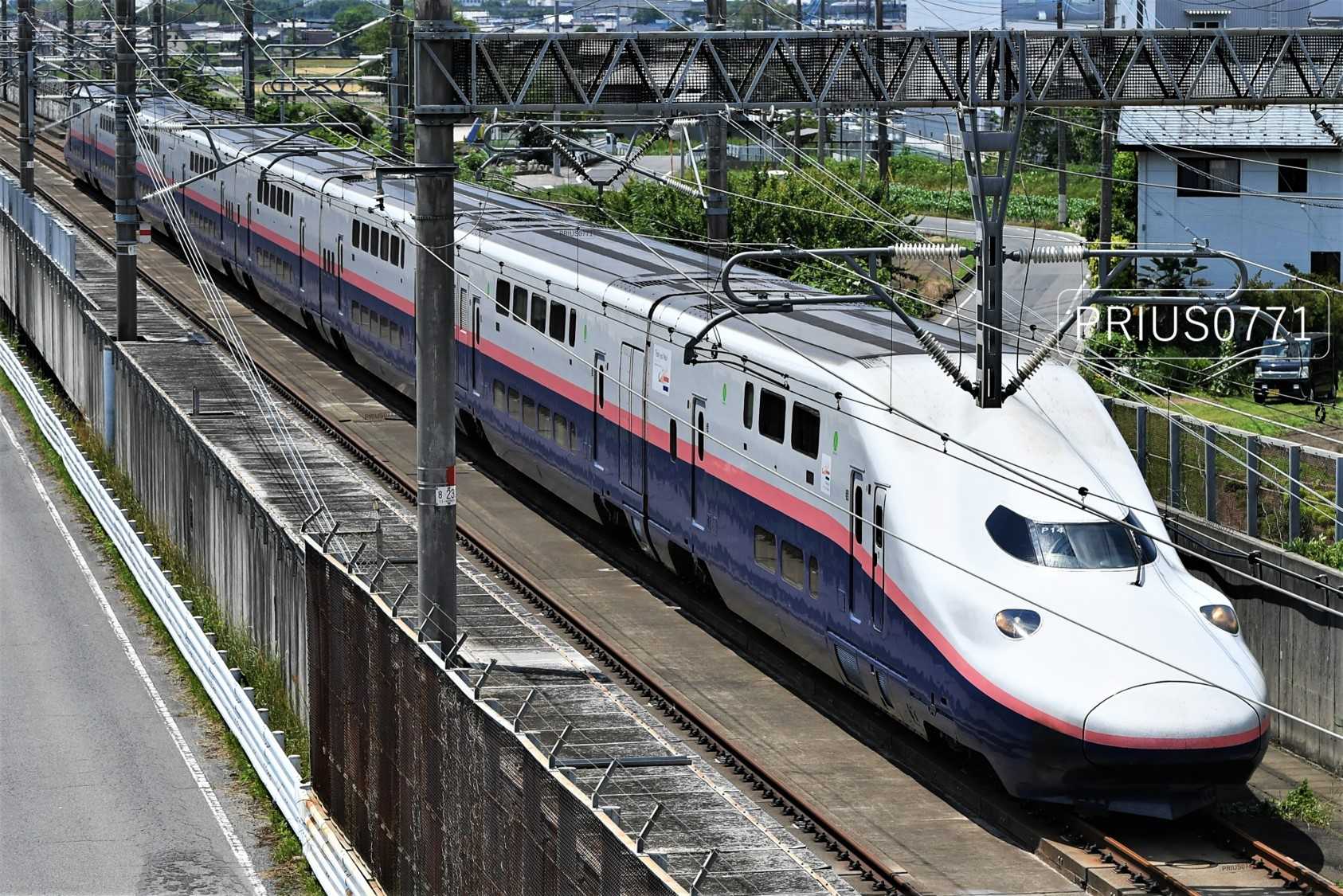 【E4系撮影】P14編成、上越新幹線を行く― | prius0771のブログ（楽天版） - 楽天ブログ