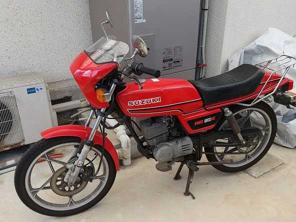 RG50E（1980年型）で少し走る | 凍りの梨 - 楽天ブログ