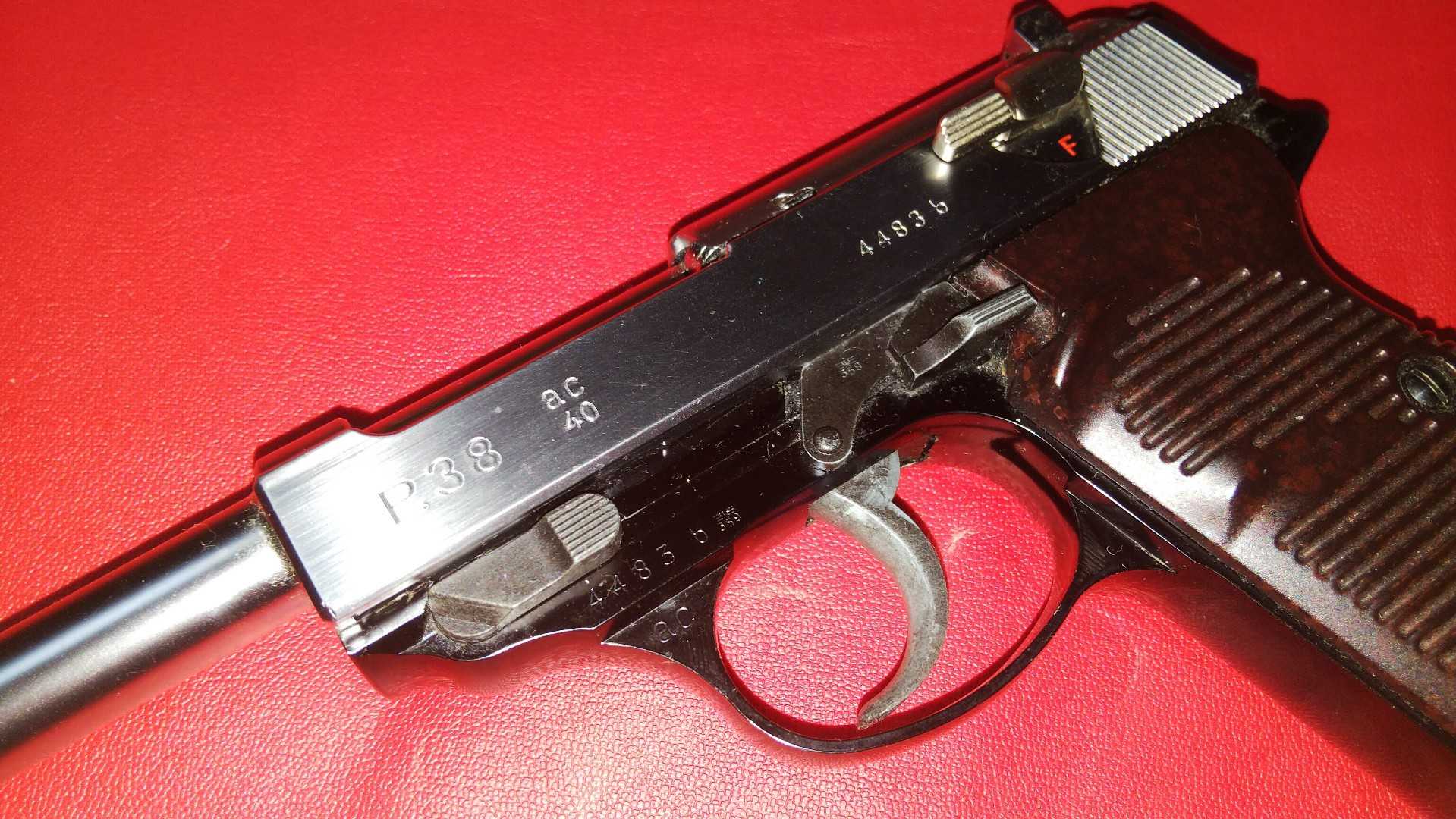 ワルサーP38を楽しむ その34 マルゼンP38の二つのメッキ ワルサーP38を楽しむ その34 マルゼンP38の二つのメッキ