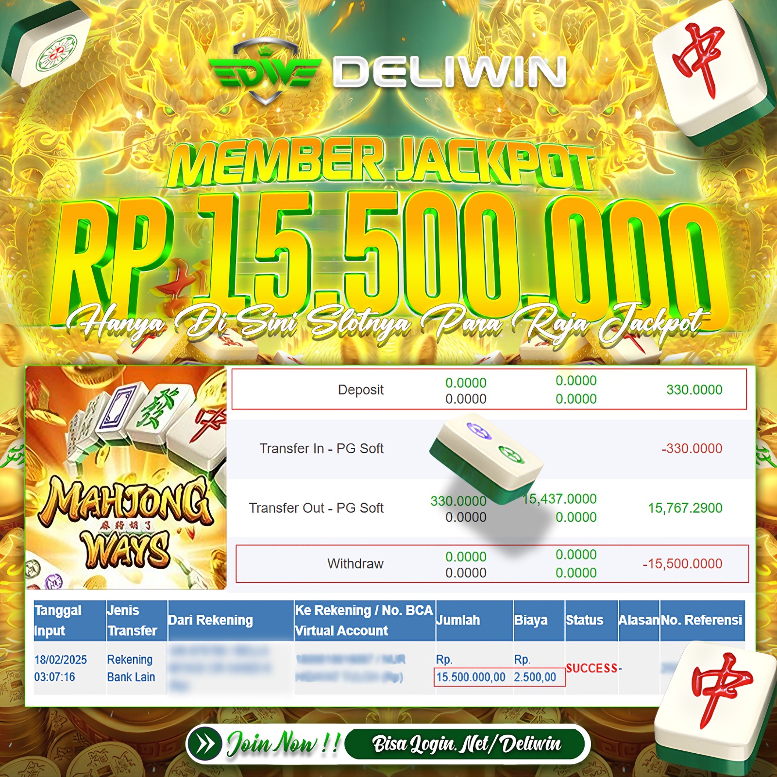 AGEN DELIWIN 777 PASTI GACOR RTP 98% | deliwinのブログ - 楽天ブログ