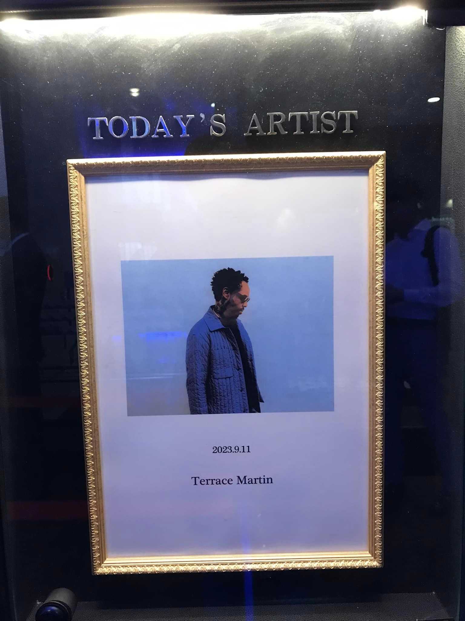 11th.Sep.2023 Mon. 2nd Show Terrace Martin＠Billboard Live YOKOHAMA | ユウ ...