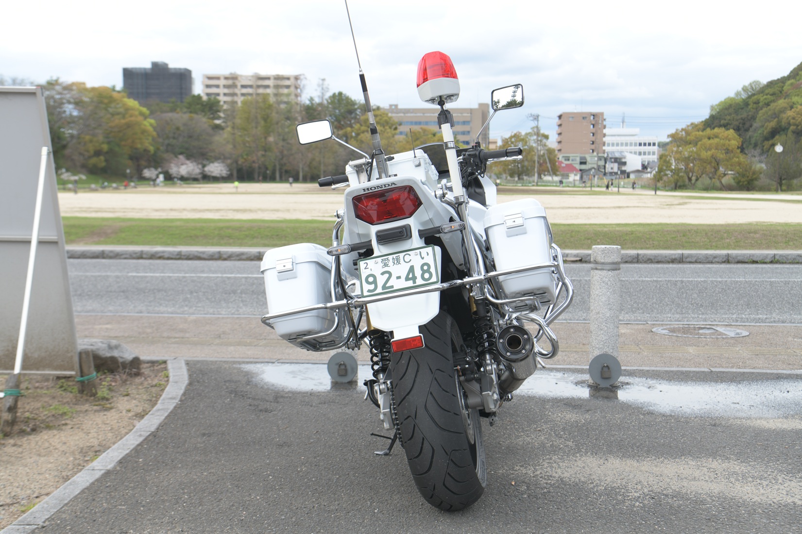 CB1300P白バイ（交通機動隊松山本隊）その1 | 愛媛県警察車両撮影同好会松山本部 - 楽天ブログ