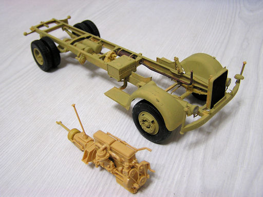 Kfz．100 ビュッシング・NAG 3tクレーン車 組立作業2日目 | 凍りの梨 - 楽天ブログ