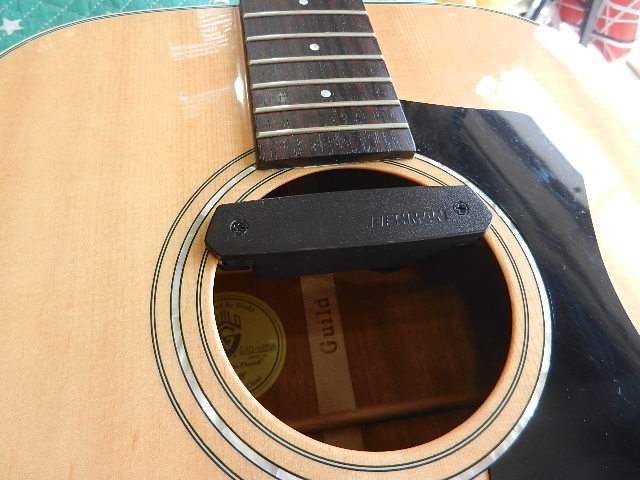 🌸GUILD F-130 ピックアップ乗せ換え | 青春のギターリペア K2ギターファクトリー - 楽天ブログ