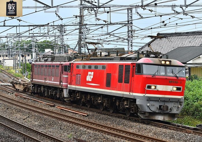 EF510-1 EF81-719廃車回送 配6550レ | アッシュ君の部屋 - 楽天ブログ