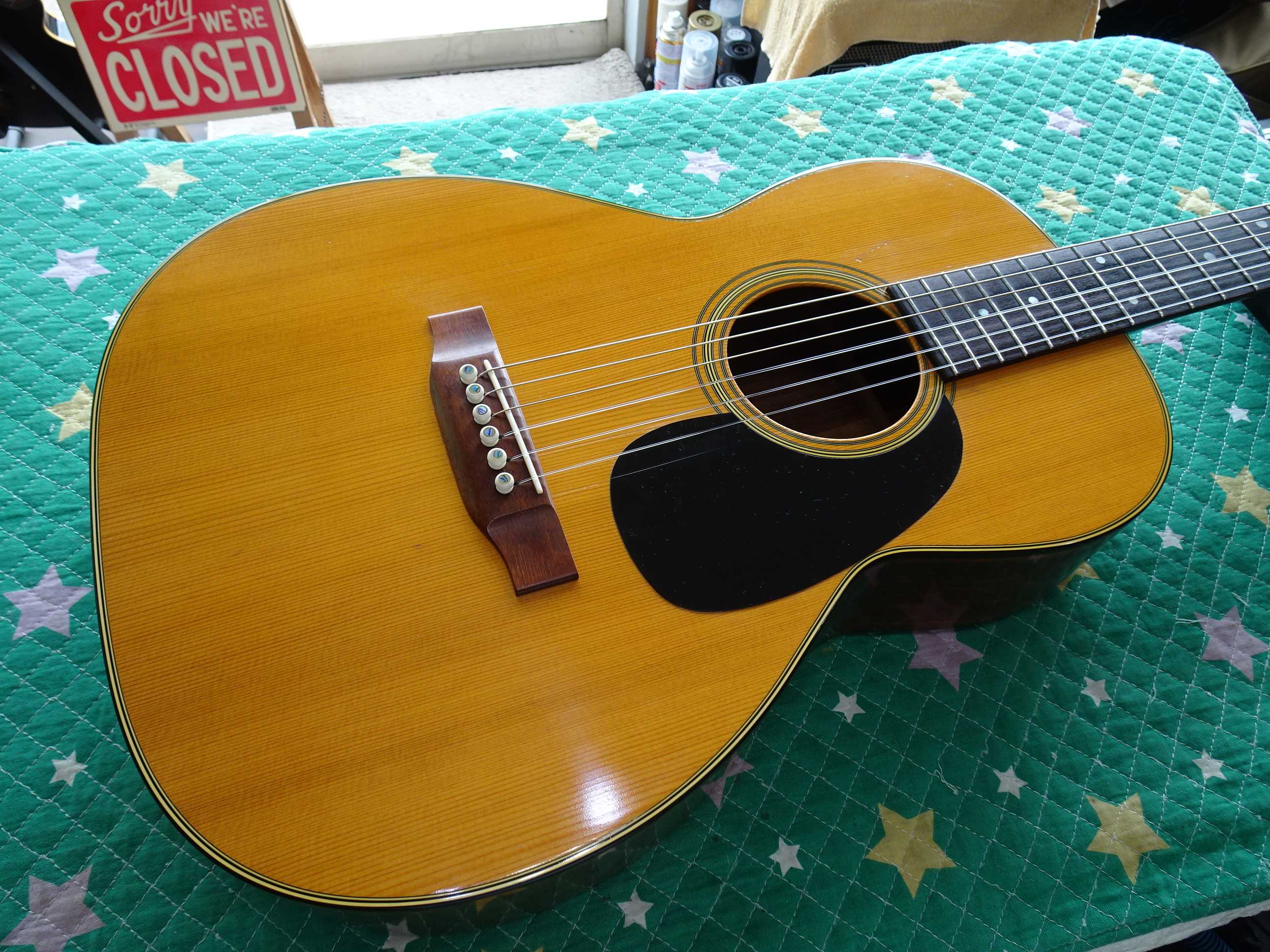 🌸Martin OO-21 セッティング | 青春のギターリペア K2ギターファクトリー - 楽天ブログ