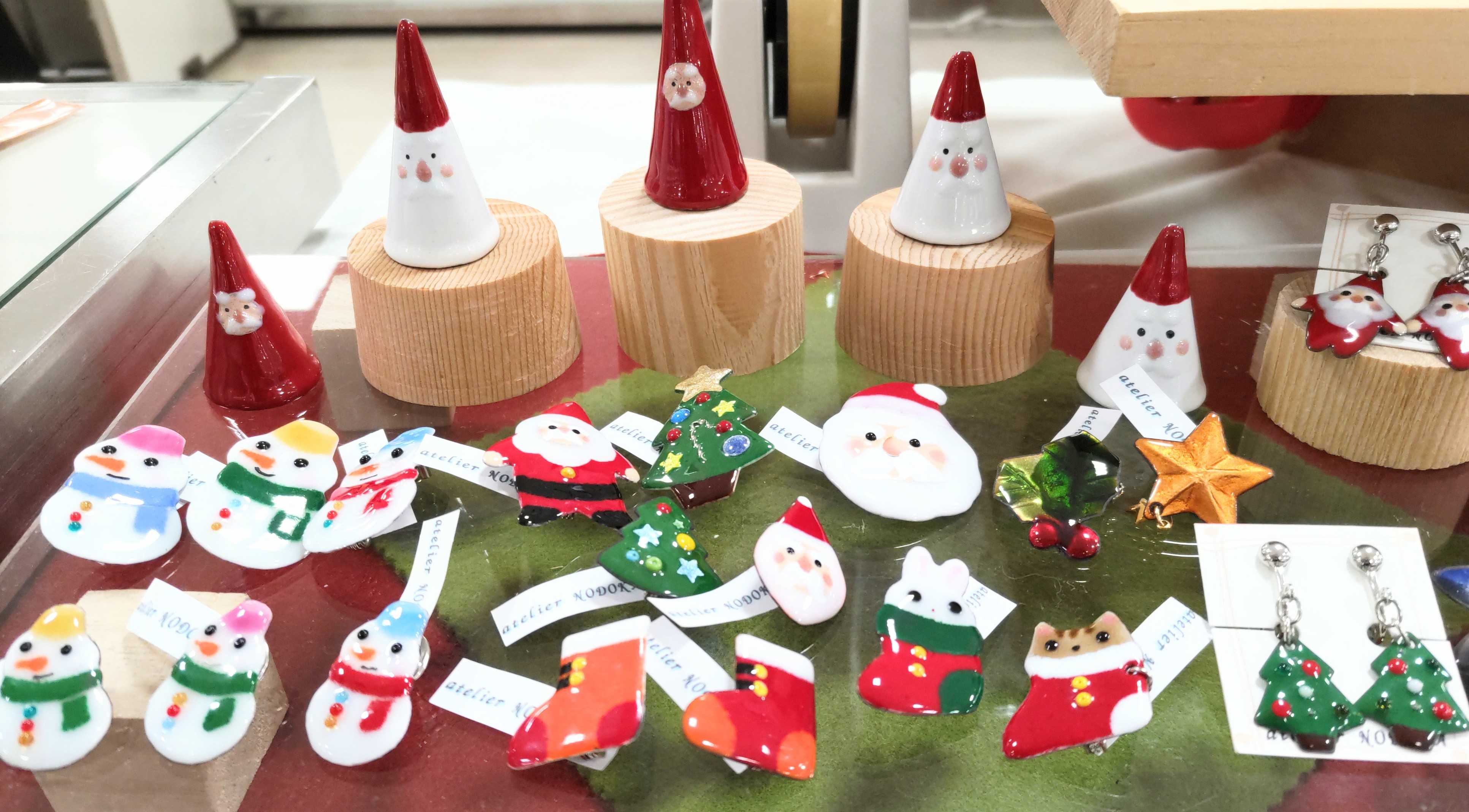 Xmasコーナー 七宝焼の工房 アトリエ和か（のどか）のブログ 楽天ブログ