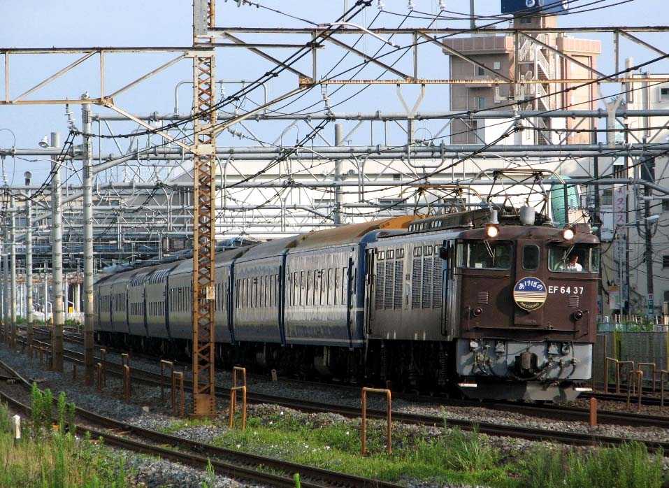 EF6437牽引：寝台特急「あけぼの」 | マル鉄鉄道写真館2 - 楽天ブログ