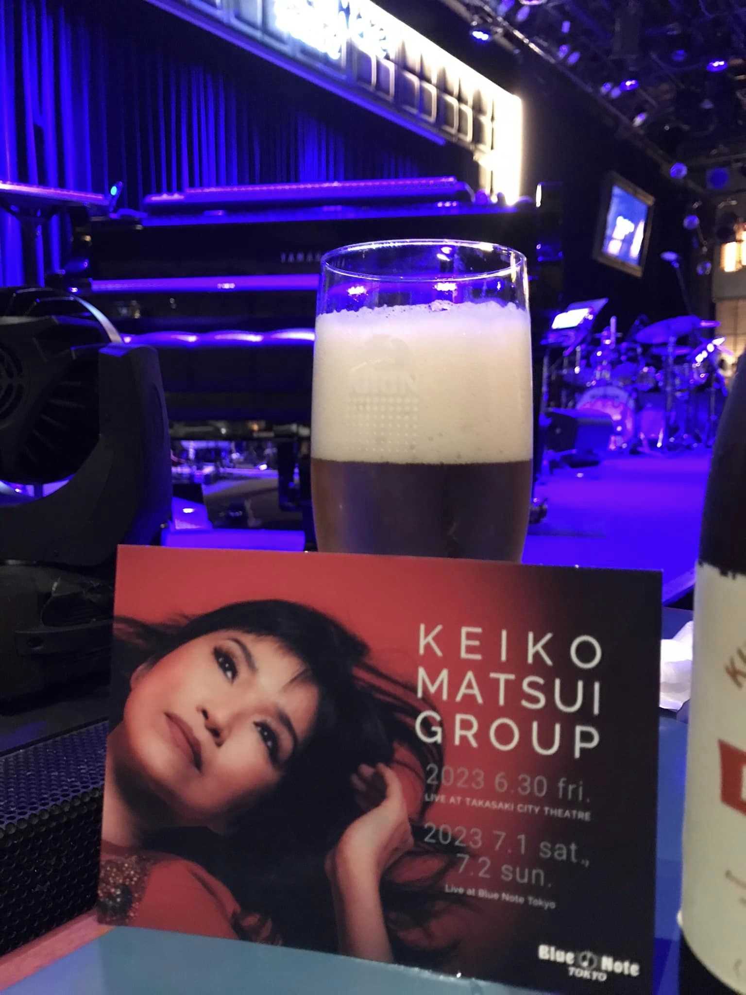 2023 7.1 sat. KEIKO MATSUI GROUP@Blue Note Tokyo | ユウ君パパのJAZZ三昧日記 - 楽天ブログ