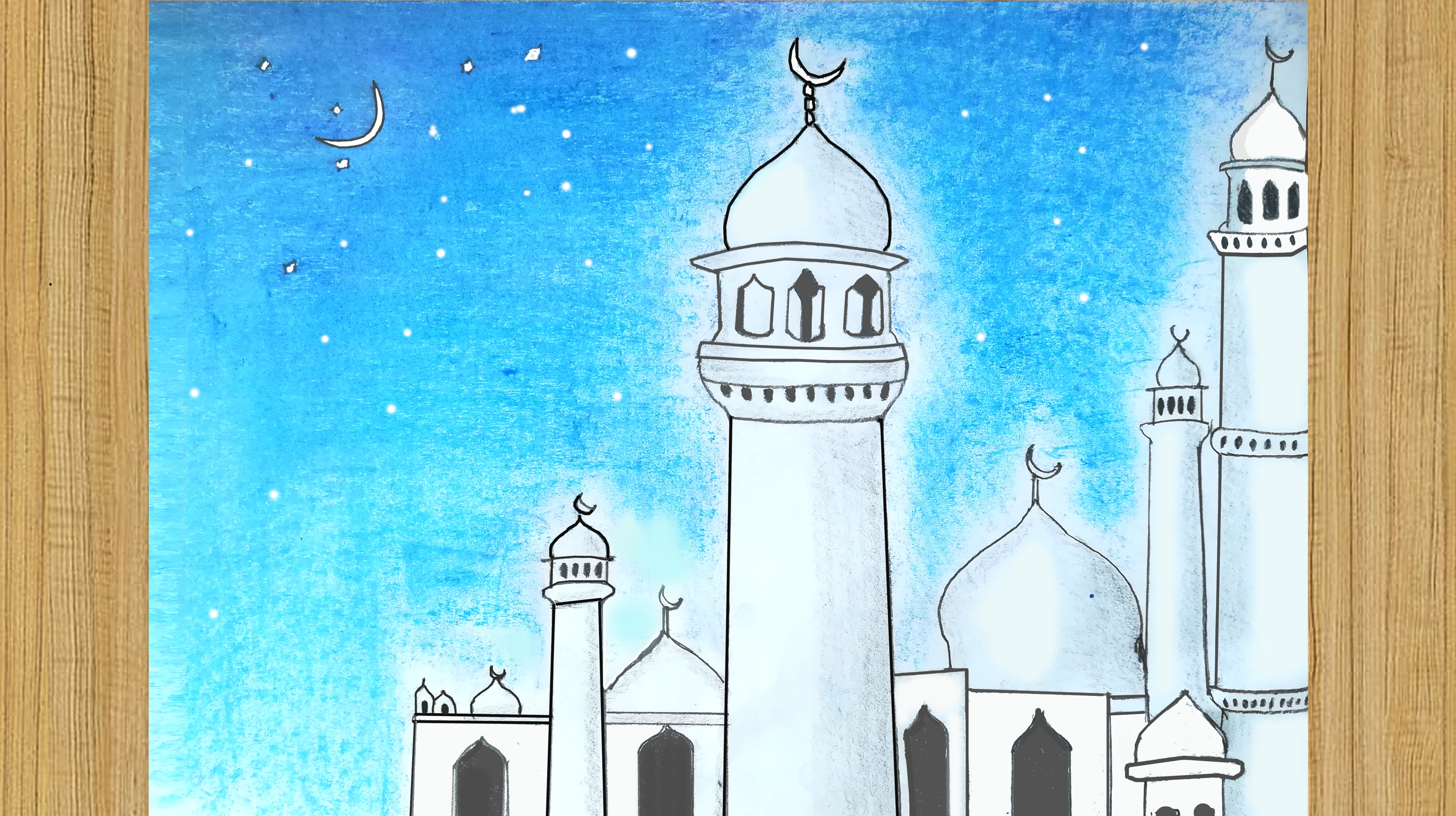 Ramadan Kareem Drawing | Ramadan Drawing Easy | Ramadan Kareem Drawing ...