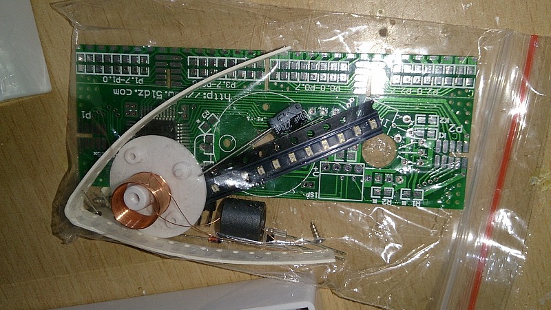 Cross LED Dot Matrix Display Circuit Board Rotating Electronic Kit ...