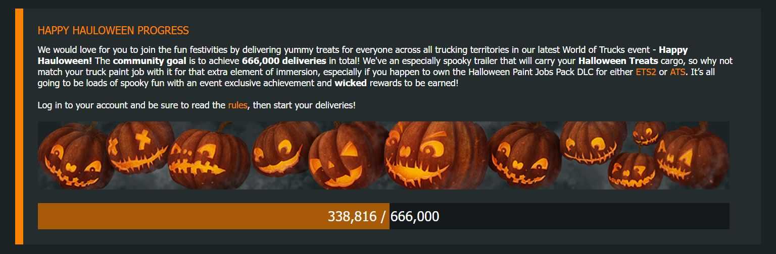ETS2/ATS編 Halloween Event参加 | わたしのブログ by Mr.gamer - 楽天ブログ