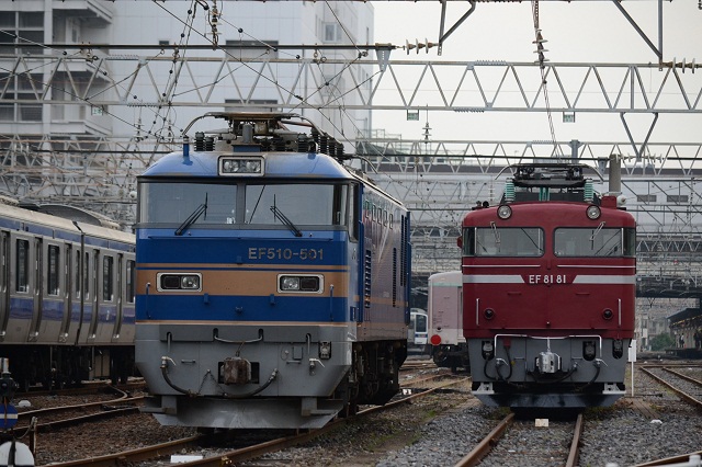 今日の早朝から安中貨物EF510-510号機（銀釜）と、アンパンマントロッコ電車を撮影！！ | 鉄道写真の旅 - 楽天ブログ