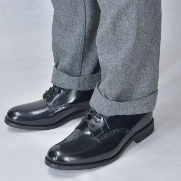 オンとオフ兼用のシューズ SANDERS [サンダース] 1384 オフィサーシューズ OFFICER SHOES ミリタリーシューズ ...