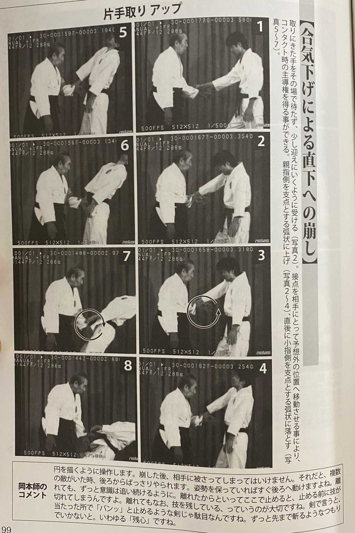 KIHONSHUHOU(Basic Skills) 127 Daitoryu Aikijyujyutsu by Okamoto Seigo ...