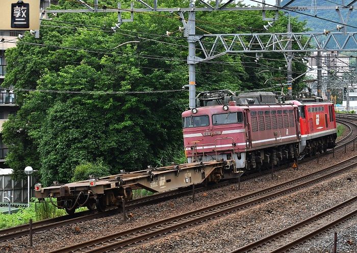EF510-1 EF81-719廃車回送 配6550レ | アッシュ君の部屋 - 楽天ブログ