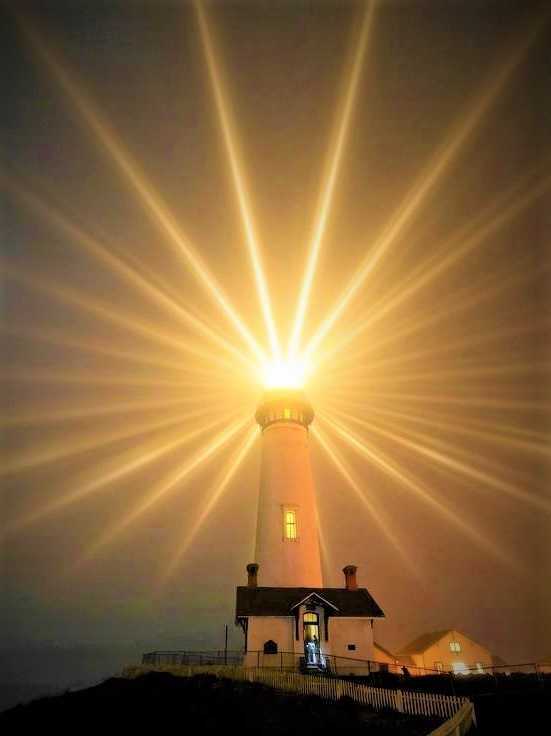 The fire of the lighthouse is given to those who seek it. The fire of ...