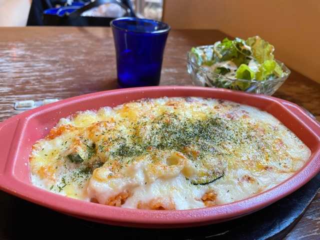 加賀れんこんとズッキーニの海老ドリア@安江町ジャルダン | Marine Blue - 楽天ブログ