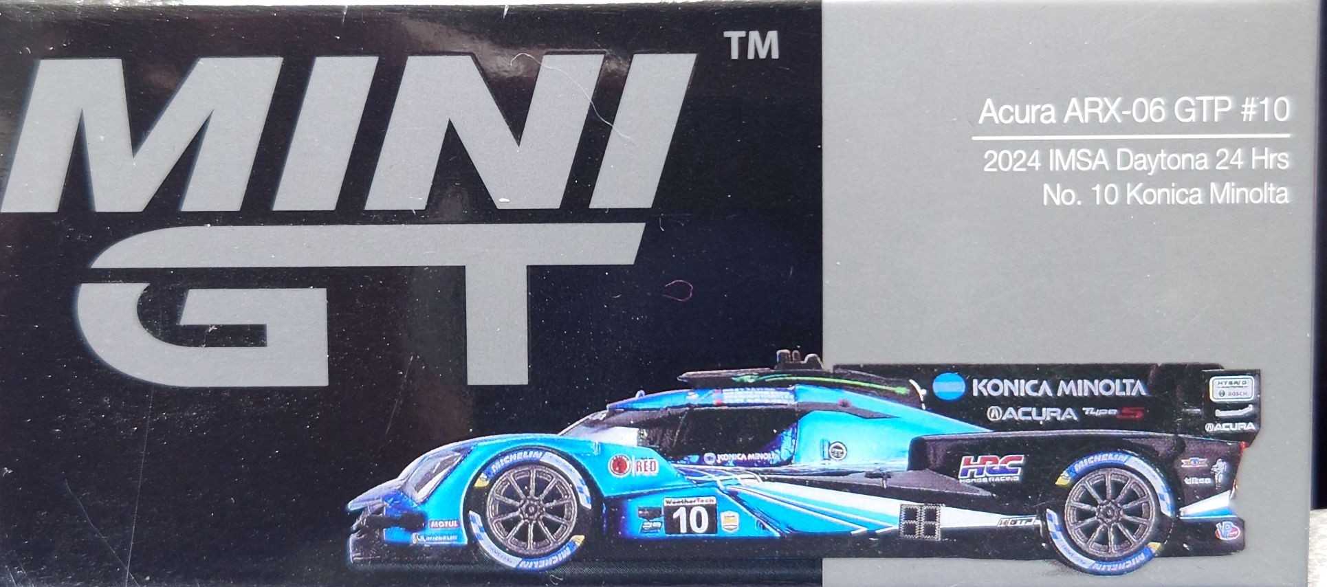 【MINI-GT】Acura ARX-06 GTP #10 2024 IMSA Daytona 24Hrs No.10 Konica ...