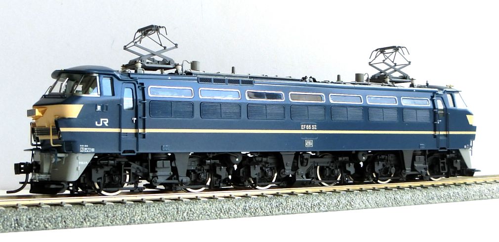 ムサシノモデルのEF66-52号機ブルトレ牽引 | HOゲージの世界へようこそ - 楽天ブログ