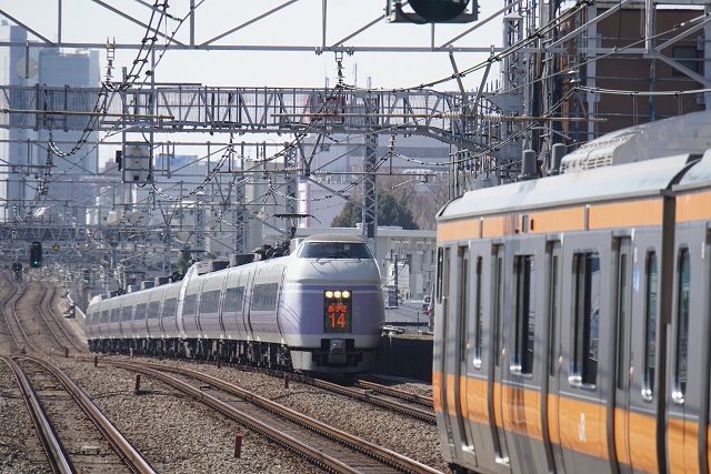DE10 1697牽引 日鐵チキ工臨 & E351系｢ス－パ－あずさ｣ In 高円寺 吉祥寺 | 鉄人騎士。鉄 パワーランド(*^ω ...